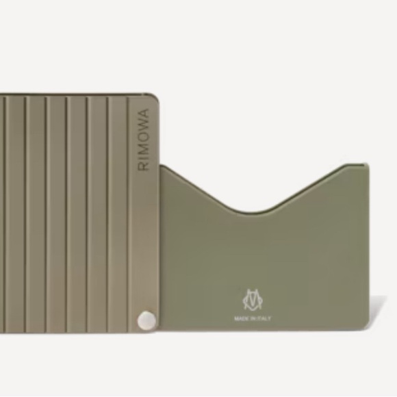 RIMOWA | Accessories | Rimowa Olive Green Card Holder | Poshmark